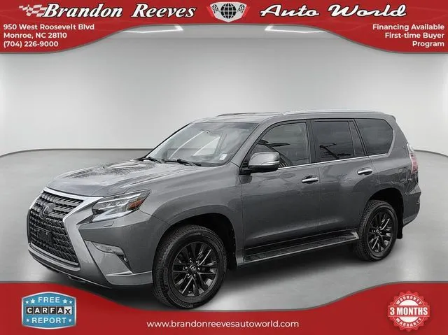 Used 2020 Lexus GX 460 for sale in Monroe, NC at Brandon Reeves Auto ...