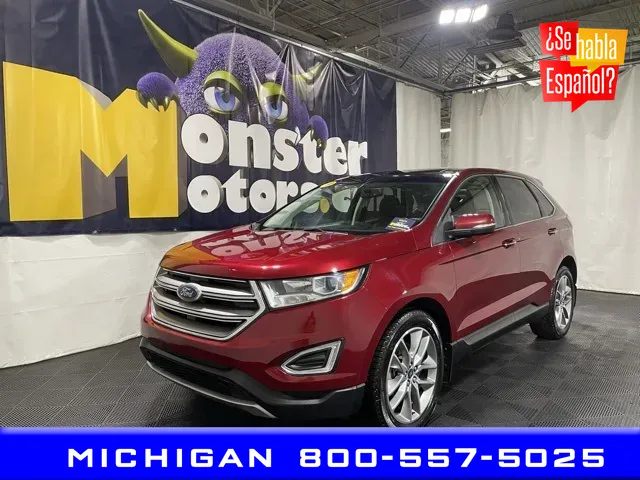 Used 2018 Ford Edge Titanium for sale in Michigan Center, MI | VIN ...