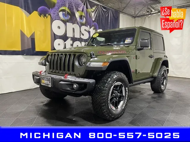 Used 2021 Jeep Wrangler Rubicon for sale in Michigan Center, MI at ...