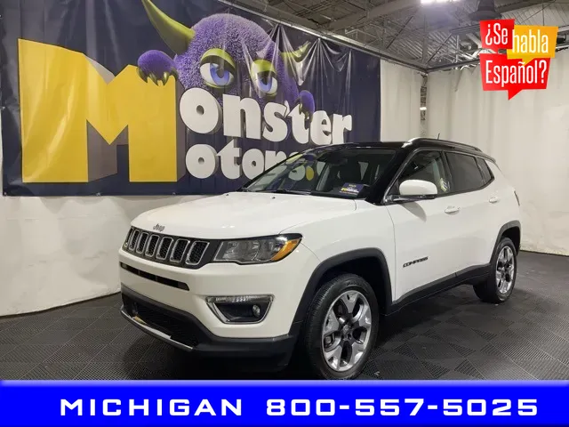 Used 2021 Jeep Compass Limited for sale in Michigan Center, MI at ...