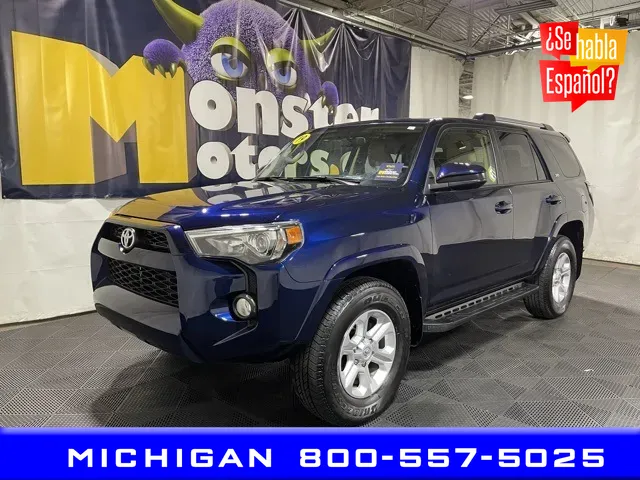 Used 2019 Toyota 4Runner SR5 for sale in Michigan Center, MI at Monster ...