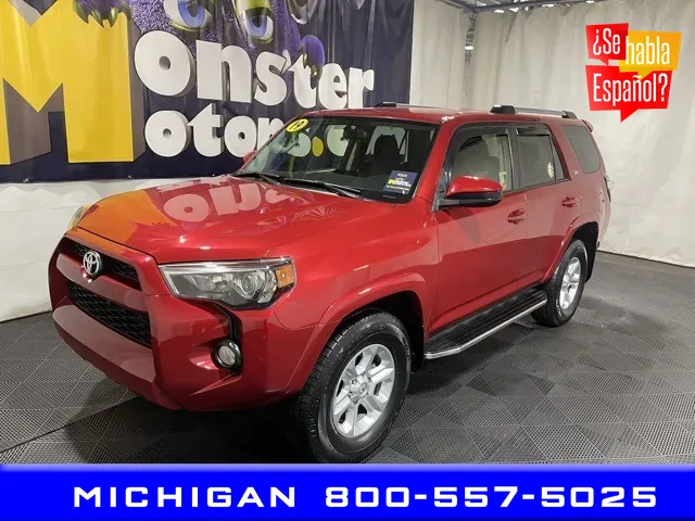 Used 2019 Toyota 4Runner SR5 for sale in Michigan Center, MI at Monster ...