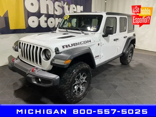 Used 2018 Jeep Wrangler Unlimited Rubicon for sale in Michigan Center ...