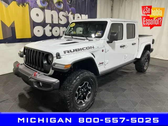 Used 2021 Jeep Gladiator Rubicon for sale in Michigan Center, MI | VIN ...