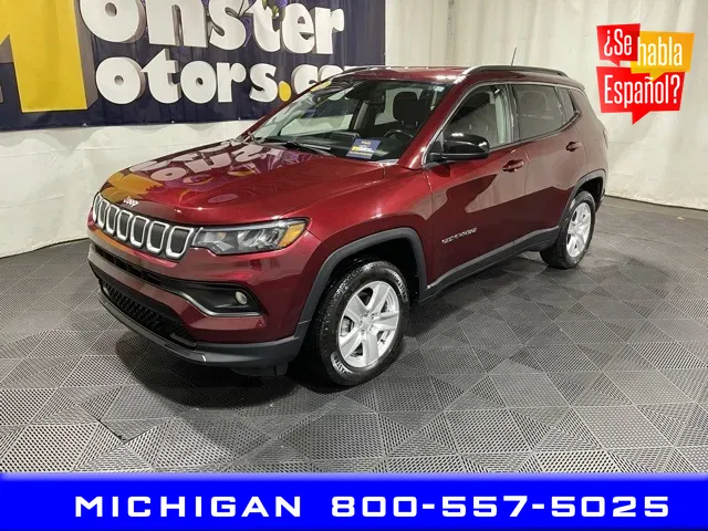 Used 2022 Jeep Compass Latitude for sale in Michigan Center, MI at ...
