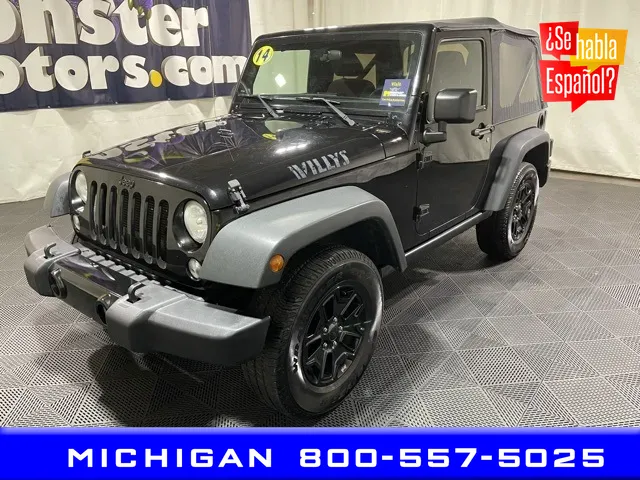 Used 2014 Jeep Wrangler Willys Wheeler for sale in Michigan Center, MI ...