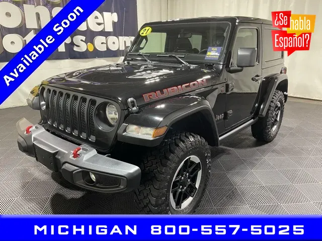Used 2021 Jeep Wrangler Rubicon for sale in Michigan Center, MI at ...