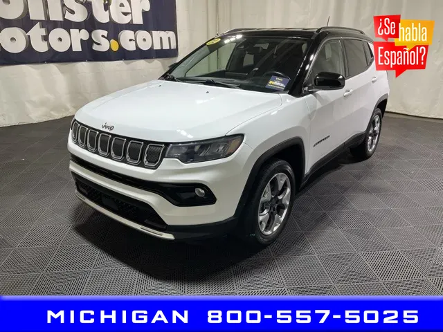 Used 2022 Jeep Compass Limited for sale in Michigan Center, MI at ...