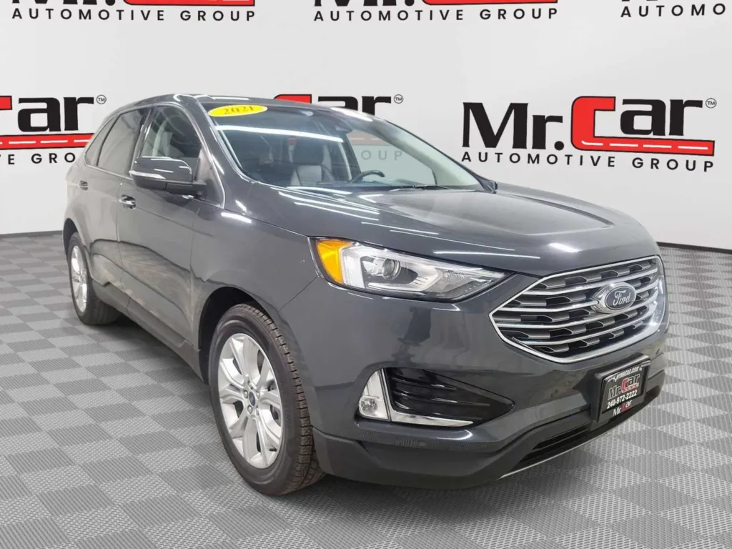 Used 2021 Ford Edge Titanium for sale in Glen Burnie, MD at Mr. Car ...