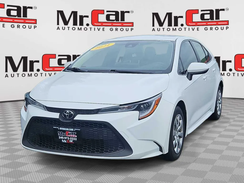Used 2021 Toyota Corolla LE for sale in Glen Burnie, MD at Mr. Car ...