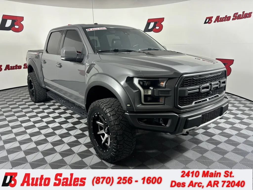 Used 2018 Ford F-150 Raptor for sale in Des Arc, AR at D3 Auto Sales ...