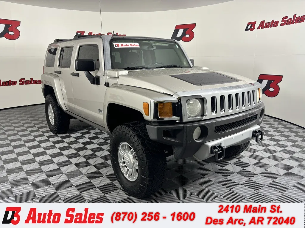 Used 2008 Hummer H3 for sale in Des Arc, AR at D3 Auto Sales | VIN ...