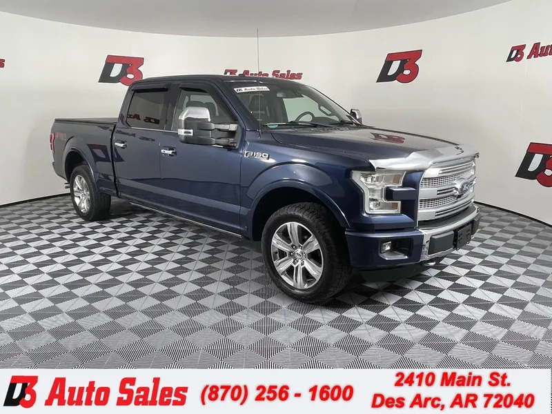 Used 2016 Ford F-150 Platinum for sale in Des Arc, AR at D3 Auto Sales ...