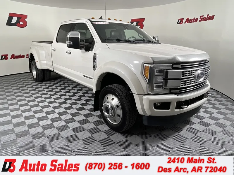 Used 2019 Ford F-450SD Platinum for sale in Des Arc, AR at D3 Auto Sales | VIN: 1FT8W4DT3KEE78061
