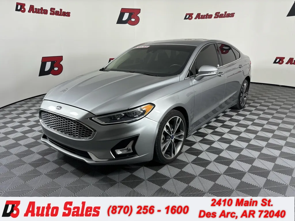 Used 2020 Ford Fusion Titanium for sale in Des Arc, AR at D3 Auto Sales ...