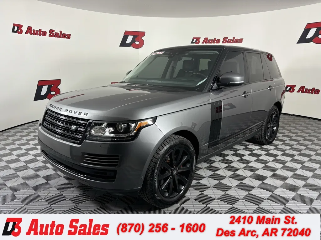 Used 2017 Land Rover Range Rover HSE for sale in Des Arc, AR at D3 Auto ...