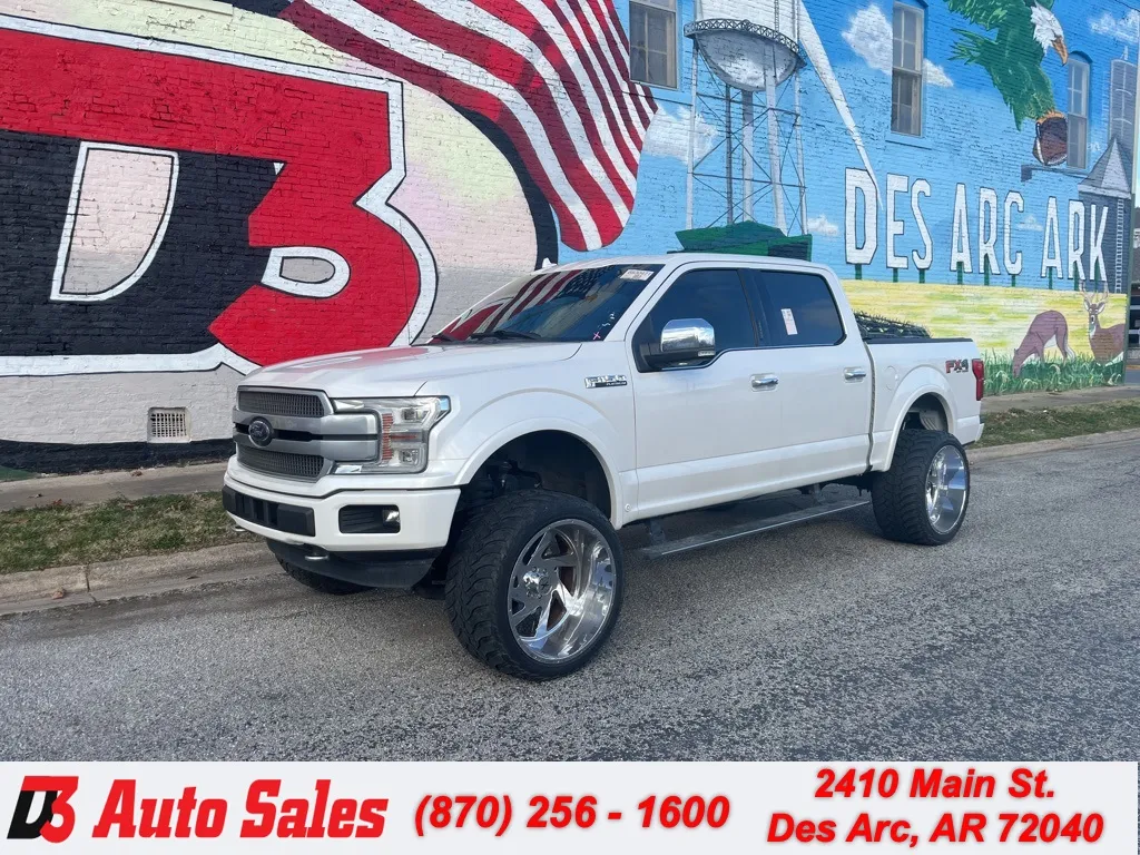 Used 2018 Ford F-150 Platinum for sale in Des Arc, AR at D3 Auto Sales ...