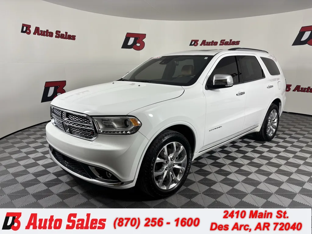 Used 2016 Dodge Durango Citadel for sale in Des Arc, AR at D3 Auto ...