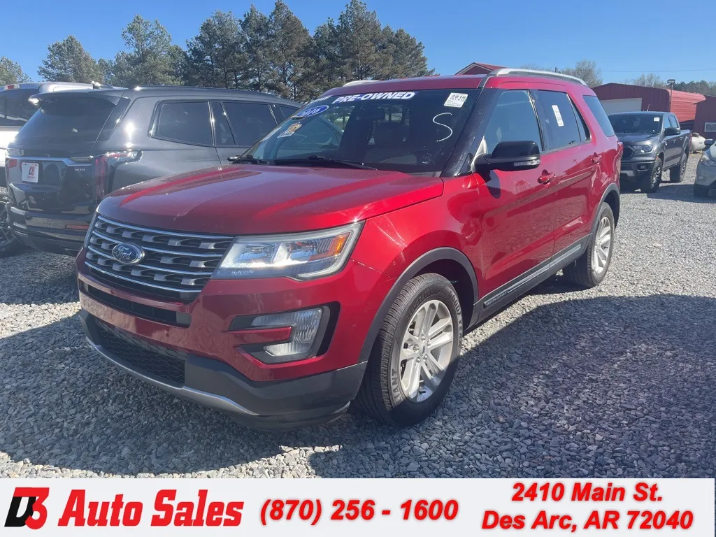 Used 2016 Ford Explorer XLT for sale in Des Arc, AR at D3 Auto Sales ...