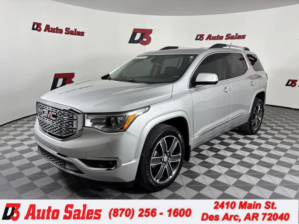 Used 2018 GMC Acadia Denali for sale in Des Arc, AR at D3 Auto Sales ...