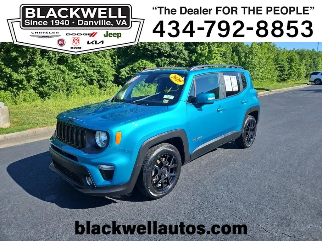 Used 2020 Jeep Renegade Altitude for sale in Danville, VA at Blackwell ...