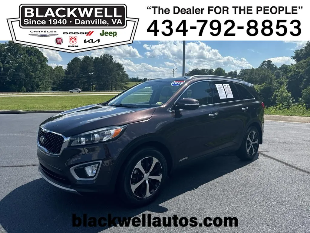 Used 2018 Kia Sorento EX V6 for sale in Danville, VA at Blackwell Autos | VIN: 5XYPHDA58JG365207
