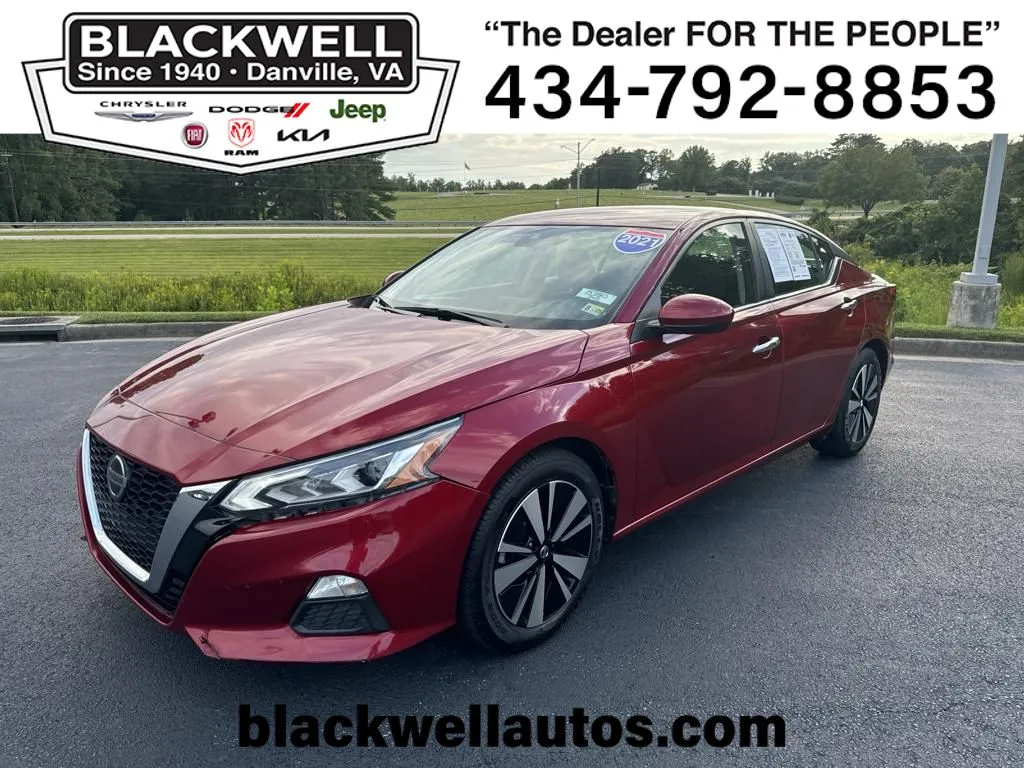 Used 2021 Nissan Altima 2.5 SV for sale in Danville, VA at Blackwell Autos | VIN: 1N4BL4DVXMN372893