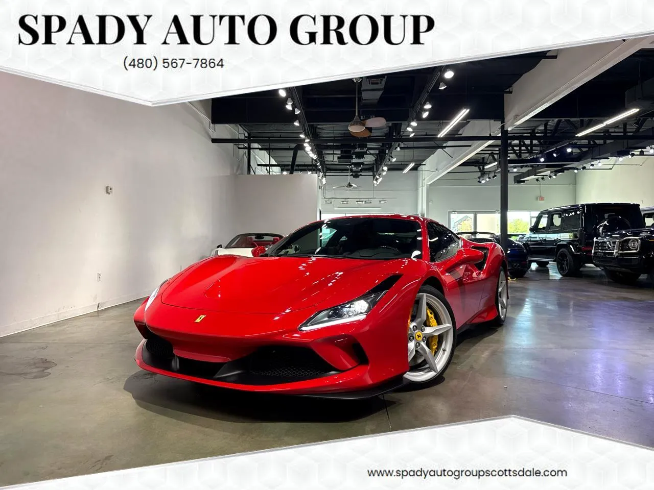 Used 2021 Ferrari F8 Tributo Coupe for sale in Scottsdale, AZ at Spady ...