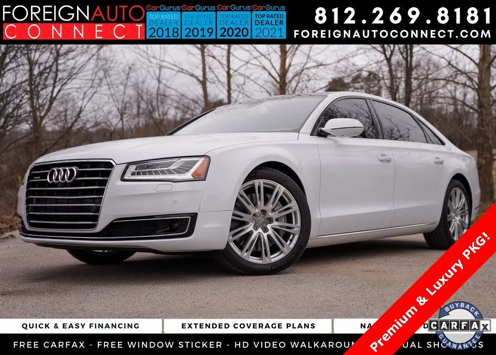 Used 2015 Audi A8 L 4.0T for sale in Bloomington, IN at Foreign Auto ...