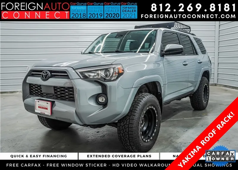 Used 2021 Toyota 4Runner Trail for sale in Bloomington, IN at Foreign ...