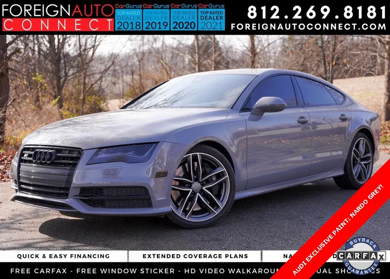 Used 2015 Audi S7 4.0T Prestige for sale in Bloomington, IN | VIN: WAUW2AFC8FN028391