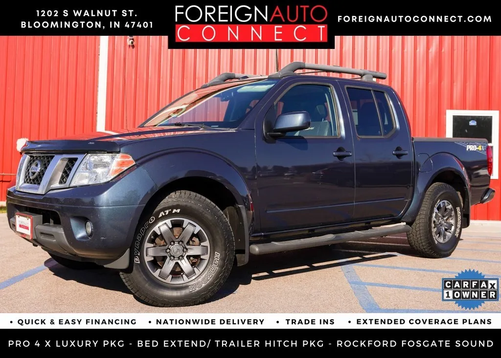 Used 2016 Nissan Frontier PRO-4X for sale in Bloomington, IN at Foreign ...