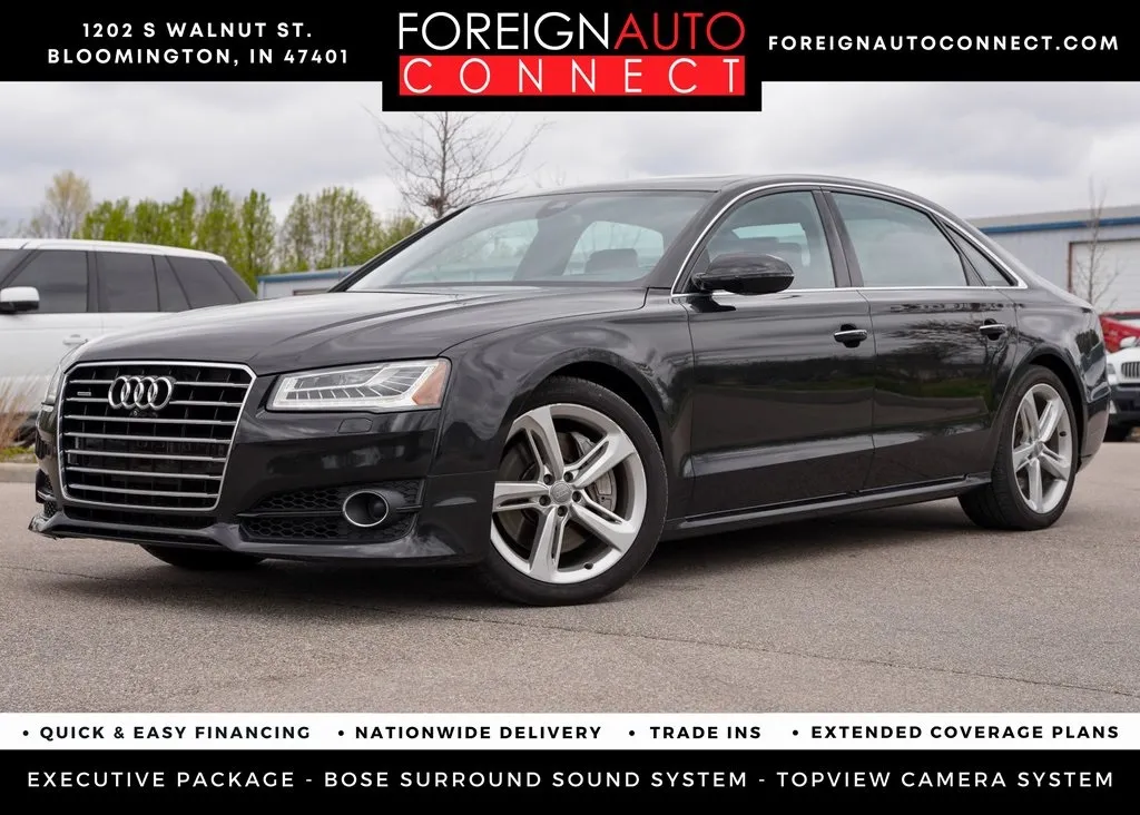 Used 2018 Audi A8 L 3.0T for sale in Bloomington, IN at Foreign Auto ...