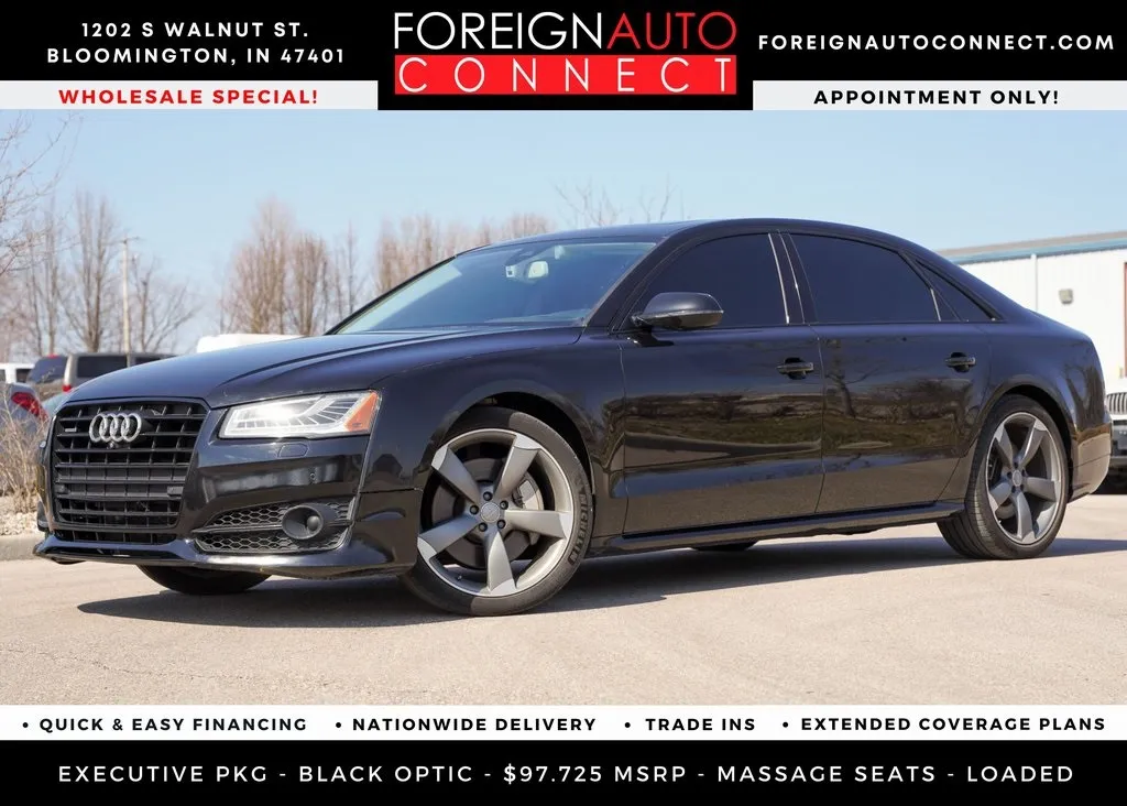 Used 2018 Audi A8 L 4.0T Sport for sale in Bloomington, IN at Foreign ...