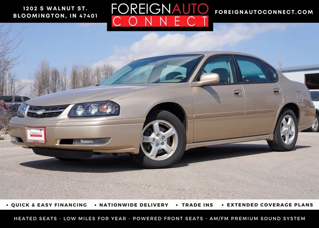Used 2005 Chevrolet Impala LS for sale in Bloomington, IN at Foreign ...