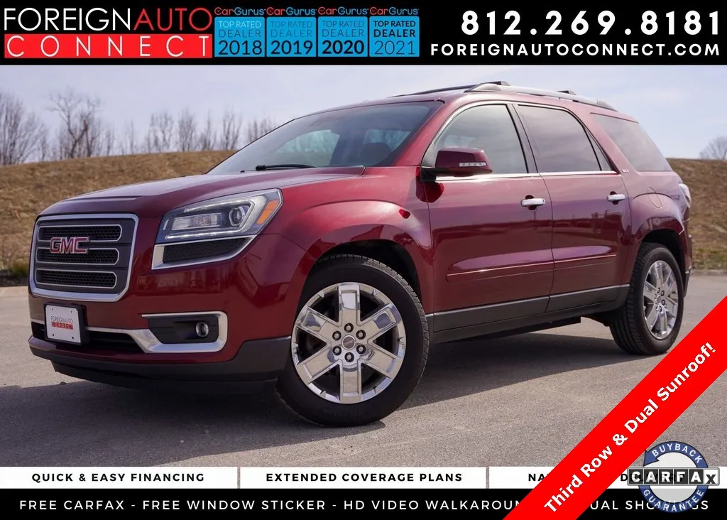 Used 2017 GMC Acadia Limited for sale in Bloomington, IN at Foreign ...