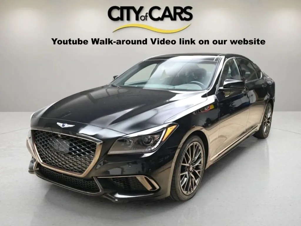 Used 2018 Genesis G80 3.3T Sport for sale in Troy, MI at City of Cars | VIN: KMHGN4JBXJU229377