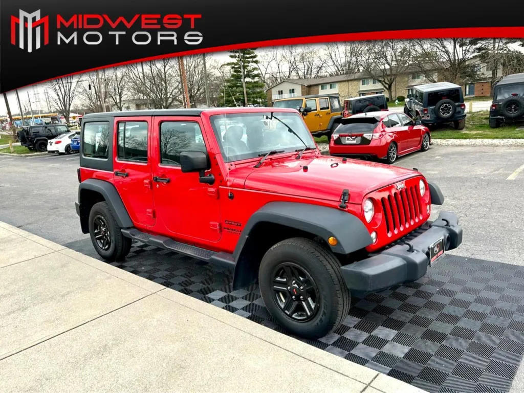 Used 2016 Jeep Wrangler Unlimited 4WD 4dr Sport RHD for sale in ...