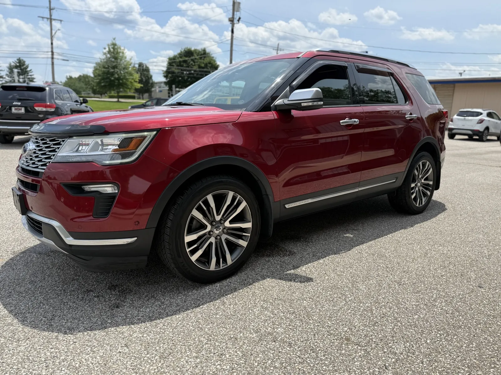 Used 2018 Ford Explorer Platinum for sale in Bedford, IN at B&B Cars ...