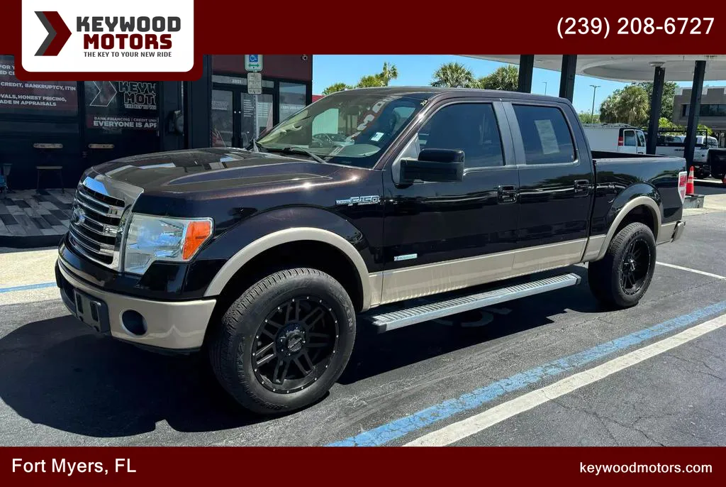 Used 2014 Ford F-150 SuperCrew Cab Lariat Pickup 4D 5 1/2 ft for sale ...