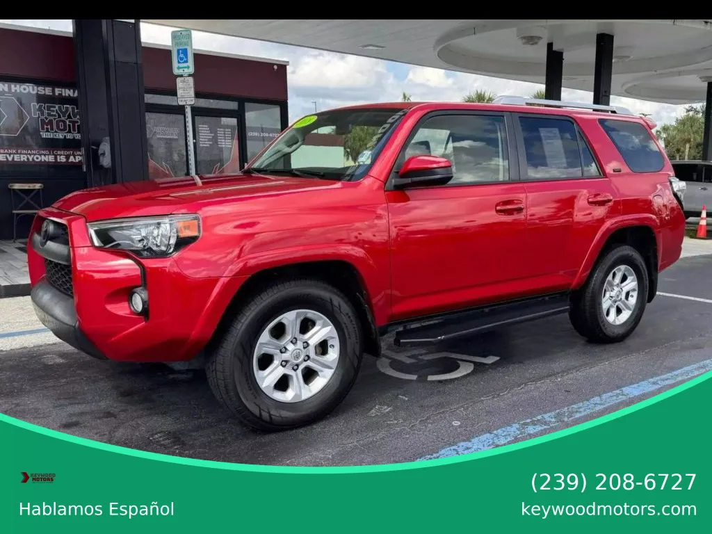 Used 2018 Toyota 4Runner SR5 Sport Utility 4D for sale in Fort Myers ...