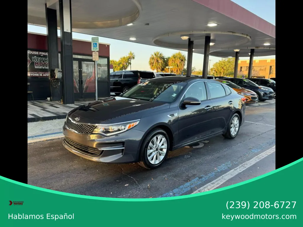 Used 2018 Kia Optima EX Sedan 4D for sale in Fort Myers, FL | VIN: 5XXGU4L3XJG203459