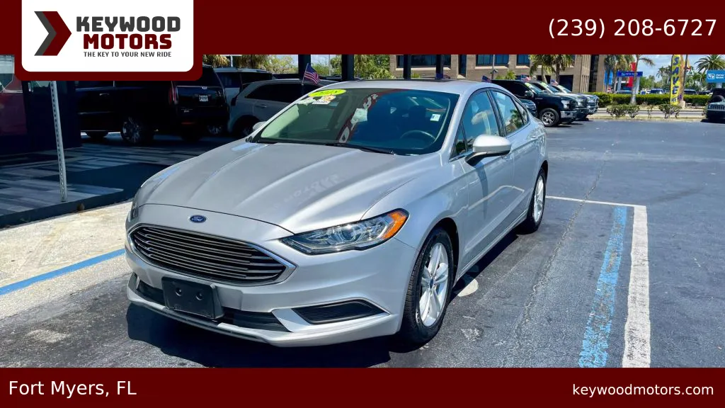 Used 2018 Ford Fusion SE Sedan 4D for sale in Fort Myers, FL at Keywood Motors | VIN ...