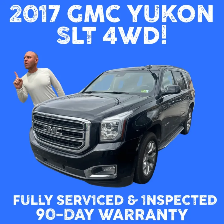 Used 2017 GMC YUKON SLT for sale in Buckhannon, WV at Number One Auto ...