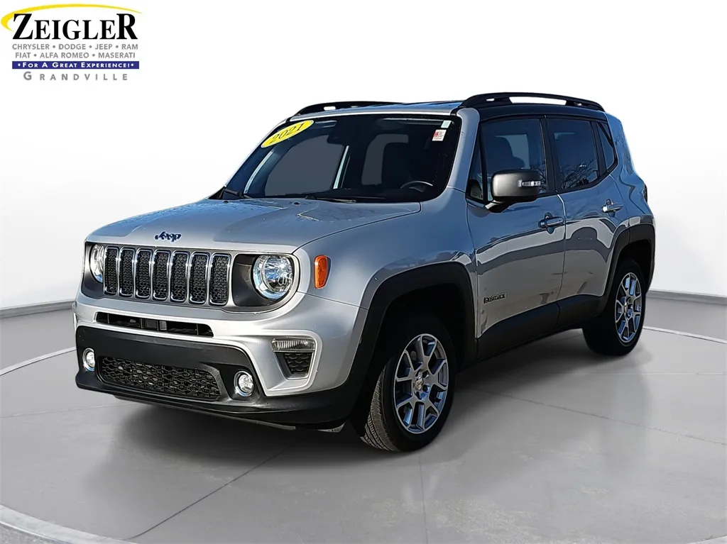 Used 2021 Jeep Renegade Limited for sale in Grandville, MI at Zeigler ...