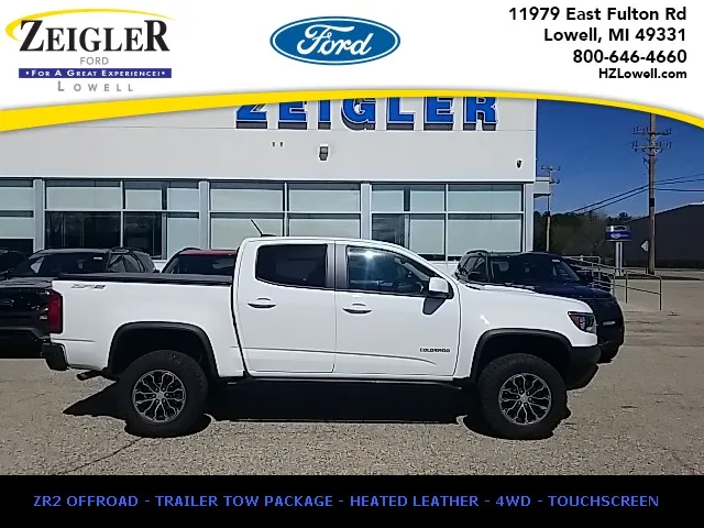 Used 2019 Chevrolet Colorado ZR2 for sale in Lowell, MI at Zeigler Ford ...