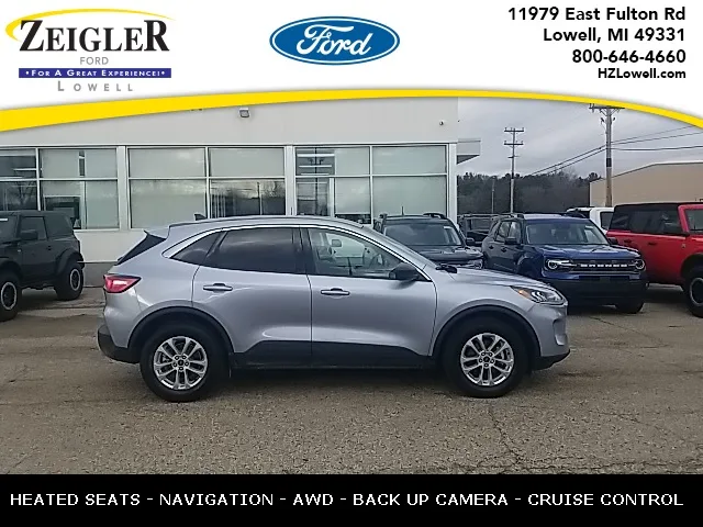Used 2022 Ford Escape SE for sale in Lowell, MI at Zeigler Ford of ...