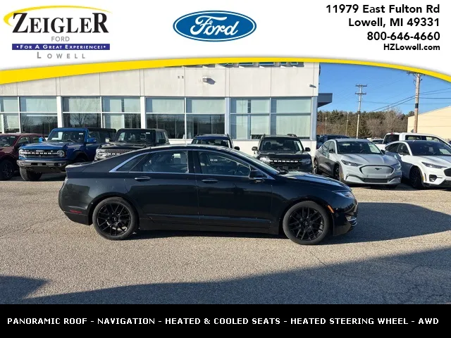 Used 2015 Lincoln MKZ RESERVE for sale in Lowell, MI at Zeigler Ford of ...