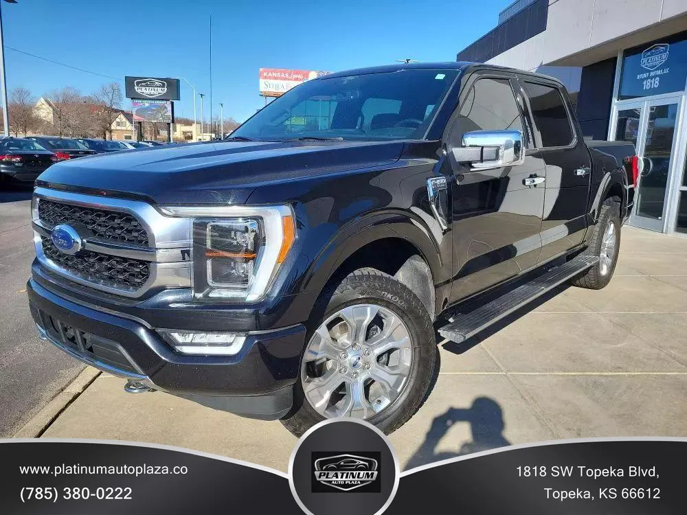 Used 2021 Ford F-150 SuperCrew Cab Platinum Pickup 4D 5 1/2 ft for sale ...