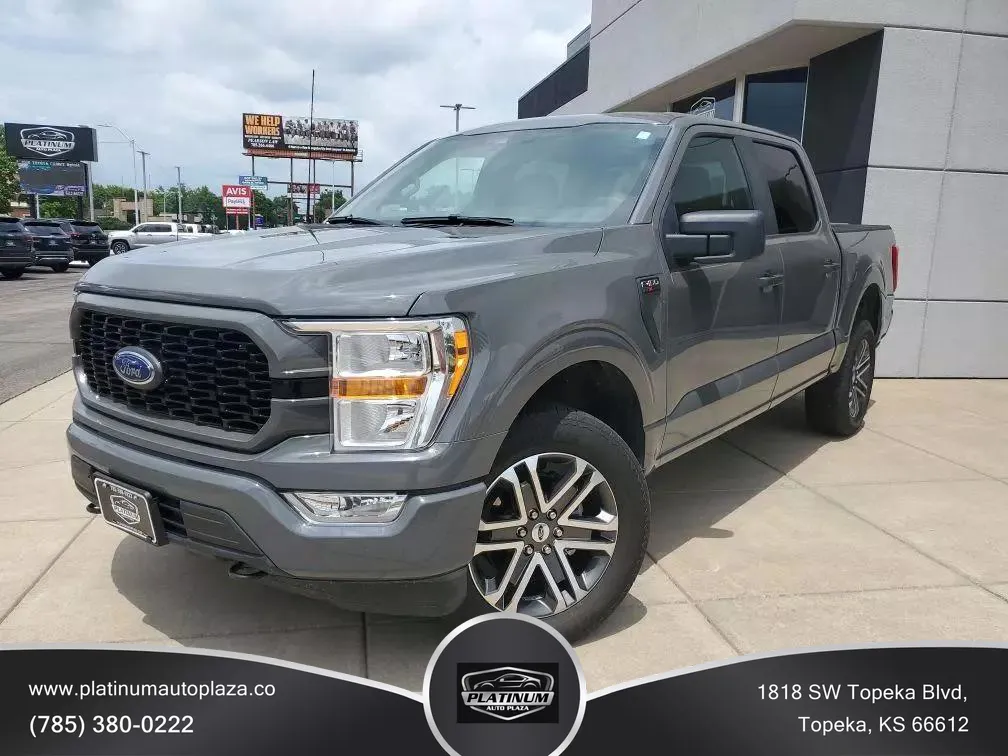 Used 2021 Ford F 150 Supercrew Cab Xl Pickup 4d 5 1 2 Ft For Sale In